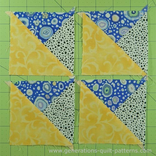 Double Pinwheel Quilt Block 3 4 5 6 And 8 Block Sizes