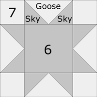 Double Star Block Instructions, continued...