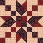 ArrowHead Quilt Block: Illustrated Step-by-Step Tutorial in 5 sizes