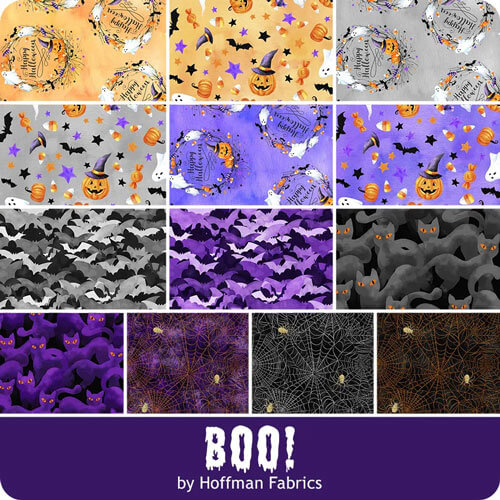 Oh! My gourd! New Halloween Quilt Fabric is here!