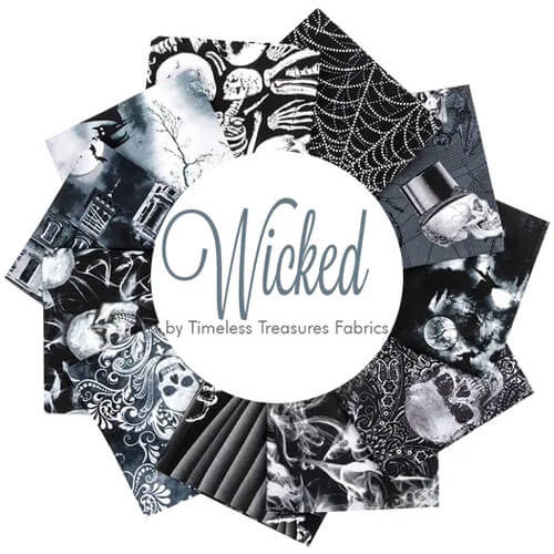 Oh! My gourd! The New Halloween Quilt Fabric is Fang-tastic!