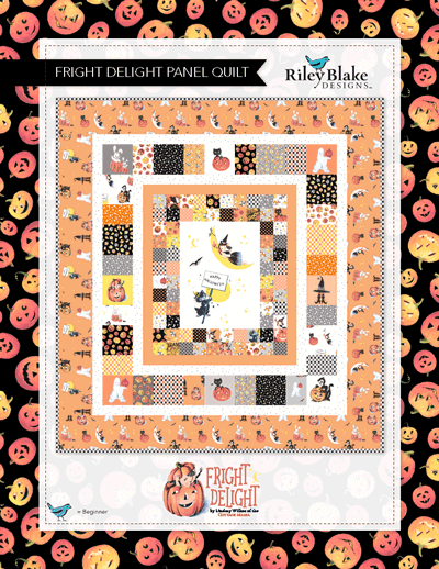 Oh! My gourd! The New Halloween Quilt Fabric is Fang-tastic!