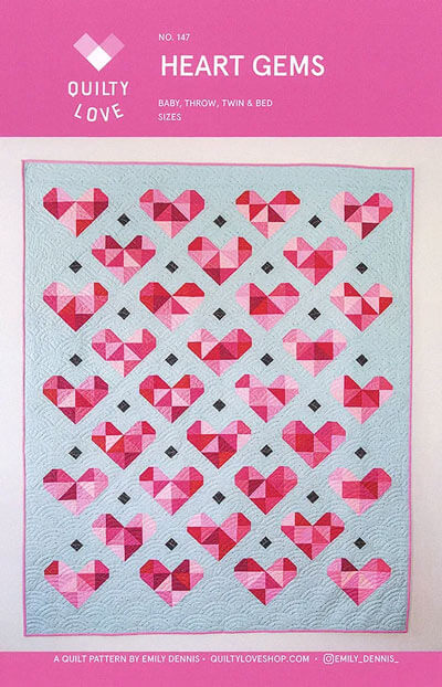 Stitch Up a Heart Quilt Pattern from These 40+ Tempting Designs