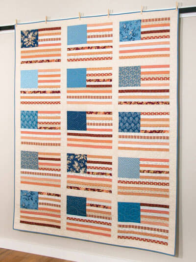 Flag Quilt Patterns: Celebrate America's Birthday with Patriotic Style