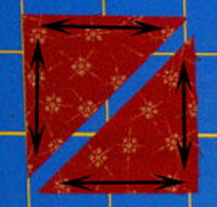 How to Cut Setting Triangles for On-Point Quilt Layouts