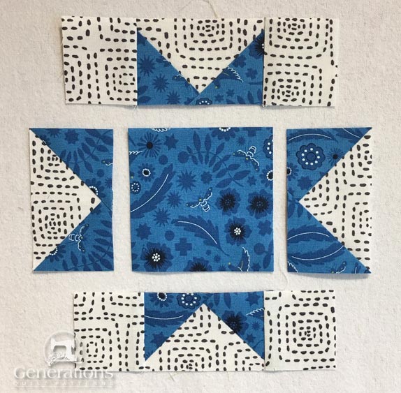 Double Star Block Instructions, continued...