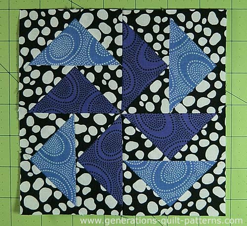 Dutchman's Puzzle Quilt Block Pattern - Step-by-Step Instructions in 3 ...