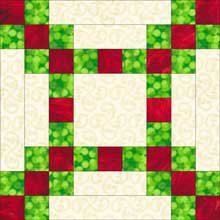 Double Irish Chain Quilt Pattern: Easy Quilt Block, Easy Quilt Pattern